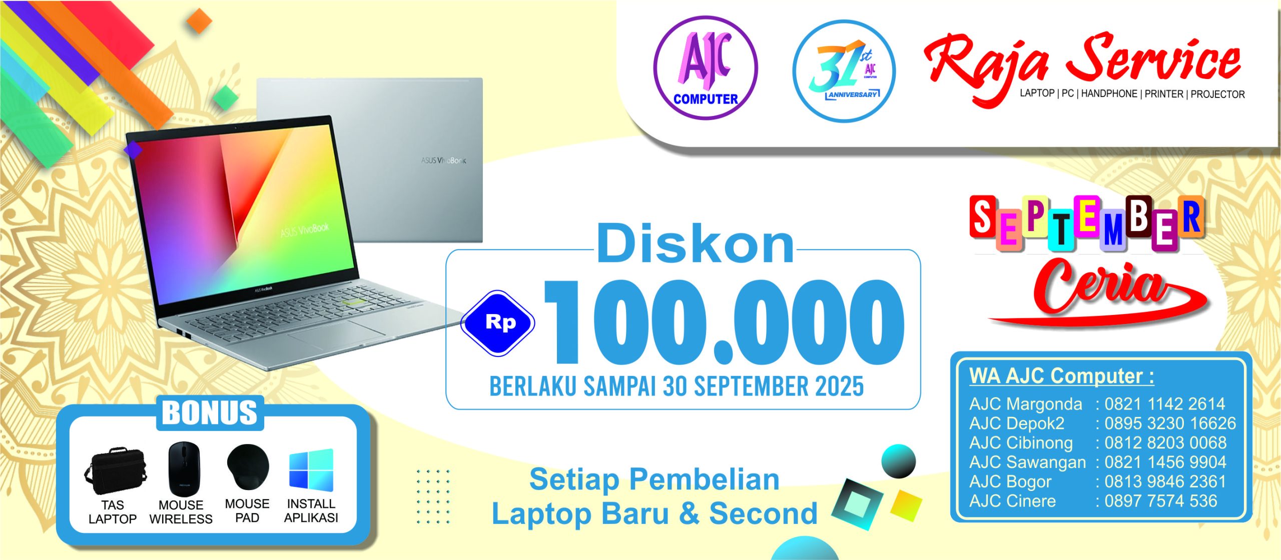 Ajc Computer – Berdiri Sejak 1994